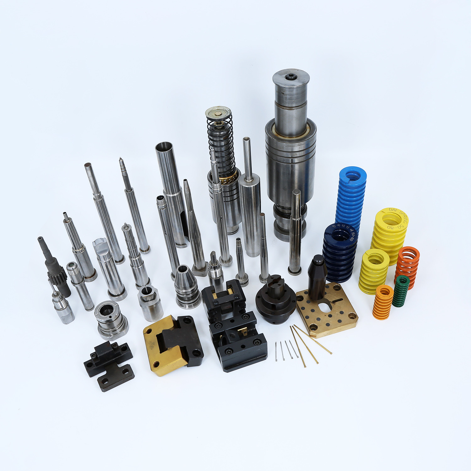 AISI M2 Plastic Injection Mold Parts Core Pins , High Speed Steel HSS ...